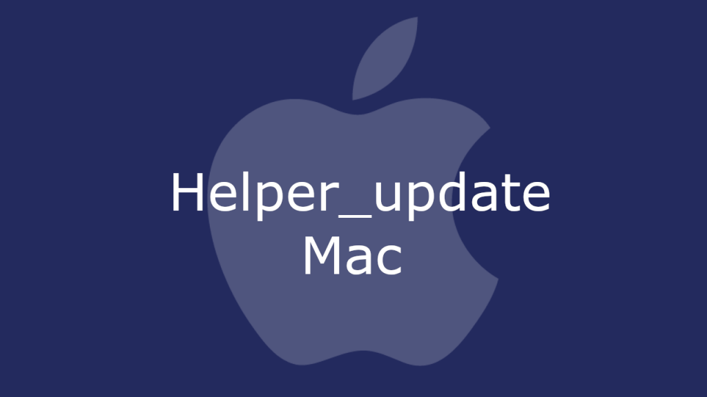 Helper_update Mac Removal