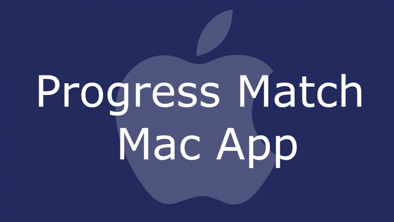 Progress Match Mac App Removal