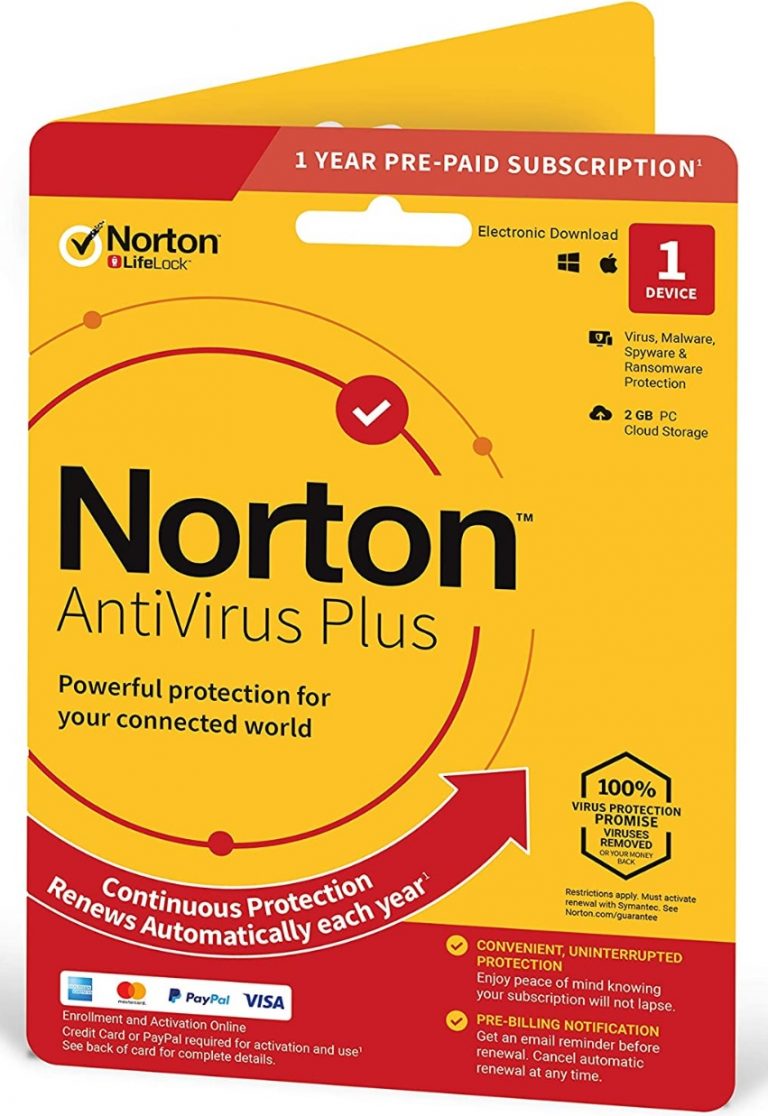 Norton AntiVirus Plus 2020 Software Review