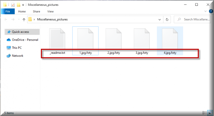 Foty Virus Ransomware (.foty) File Removal and Decryption
