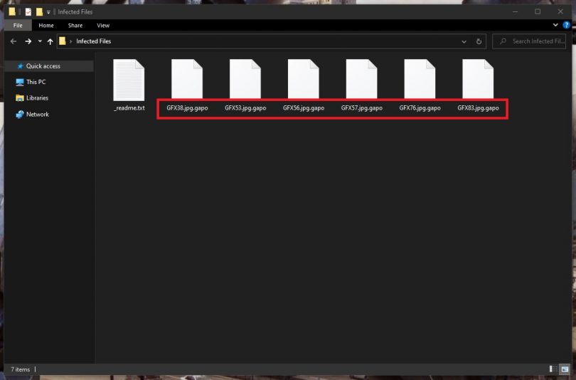 Gapo Virus Ransomware (+.gapo) File Removal and Decryption