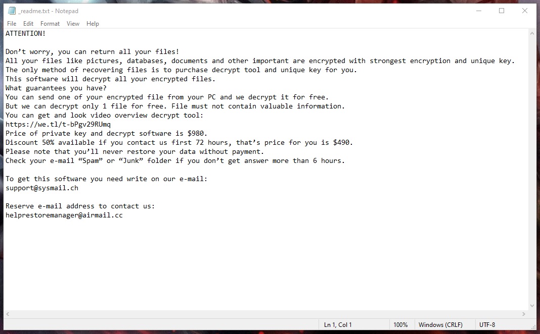 Qore Virus Ransomware (.qore) File Removal and Decryption Qore Virus Ransomware (.qore) File Removal and Decryption
