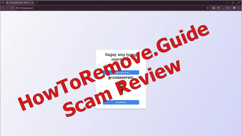 What is the Libreng robux.net scam? (How to Avoid it)